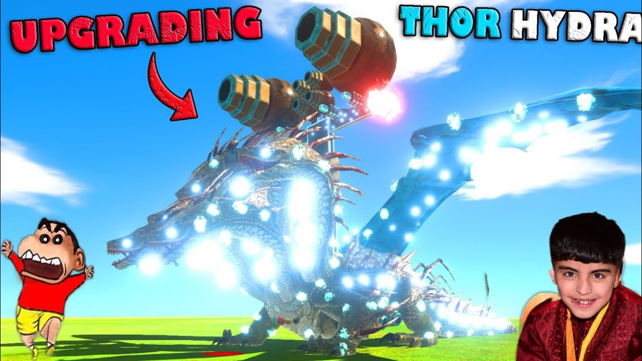 Upgrading New Thor Hydra Take Revenge Army killer In Animal Revolt ...