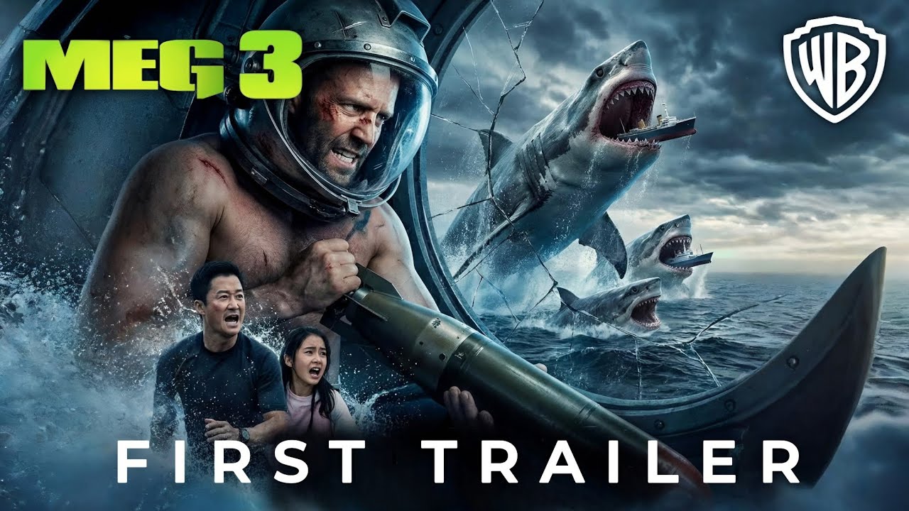 The Meg 3 (2026) - First Trailer | Jason Statham , Dwayne Johnson ...