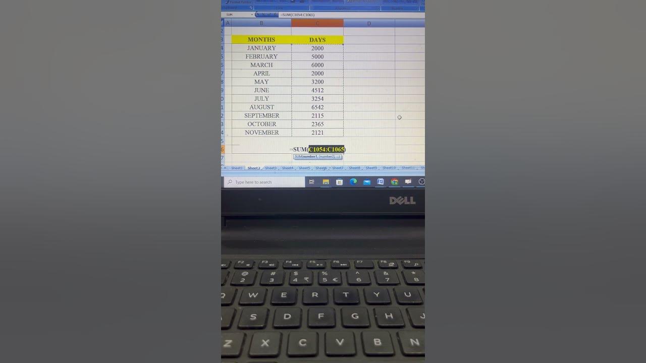 Finding Sum In Excel Revavig Sum Excel Excelformula Excelfunction Exceltips Exceltutorial