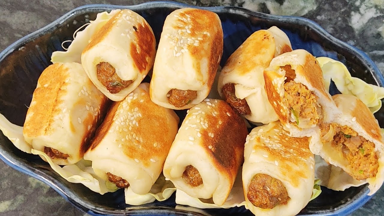 Unique kabab bites recipe# party snacks recipe! Bread bites!! ## tea ...