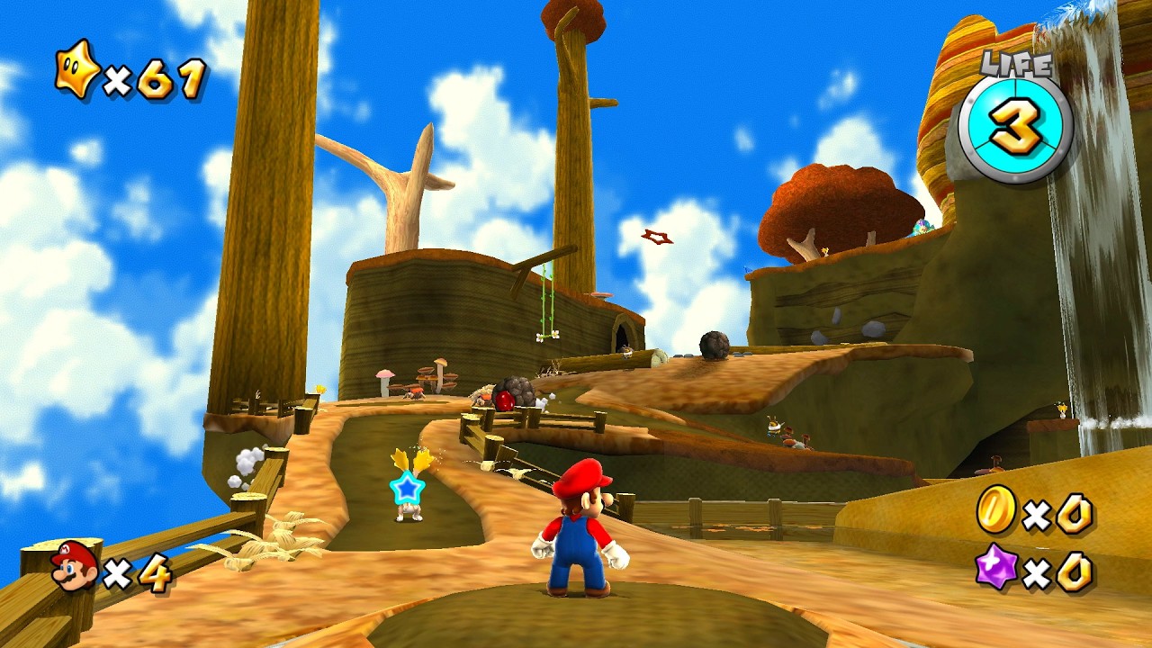 Gold Leaf Galaxy - Super Mario Galaxy (First Playthrough) - YouTube