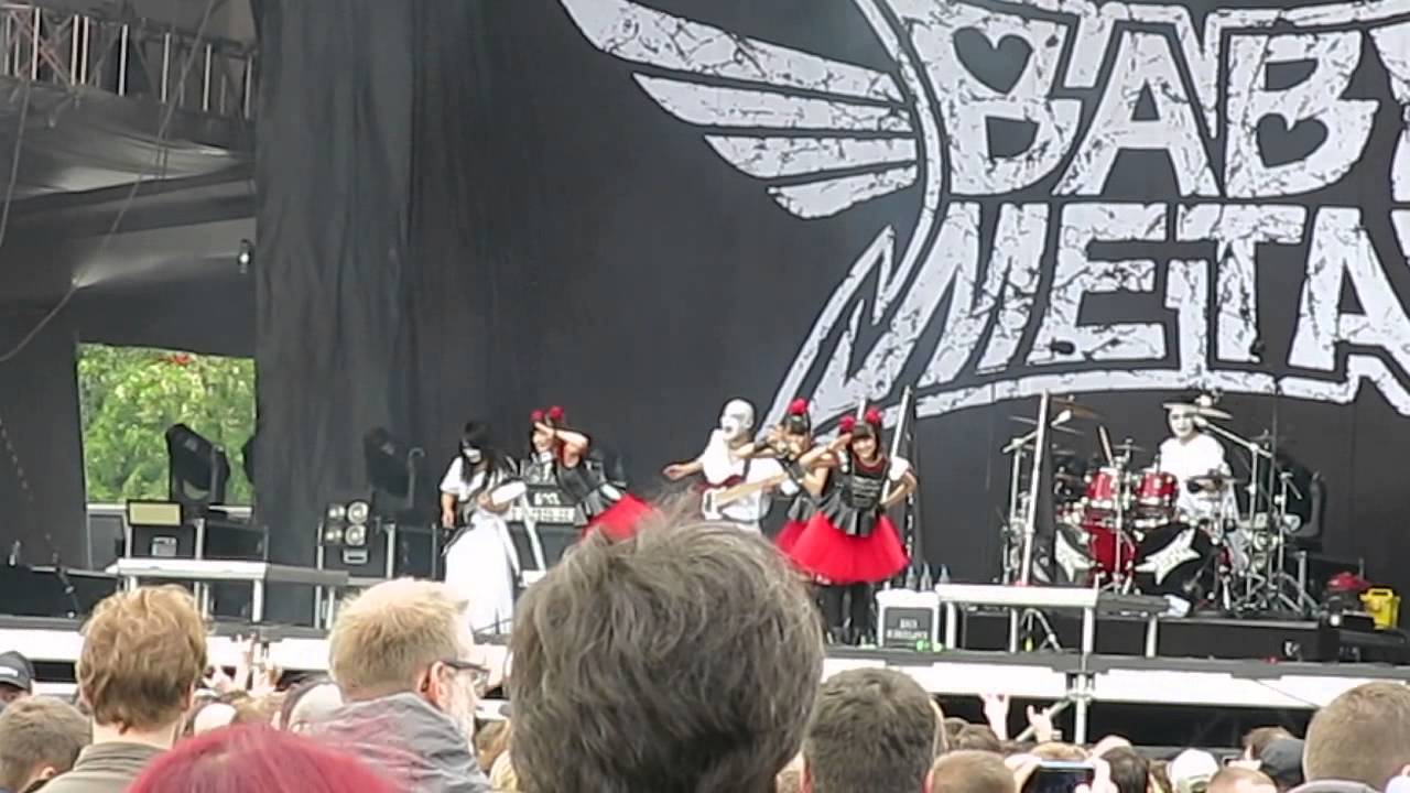 Babymetal at Rock Im Revier 2015 - YouTube