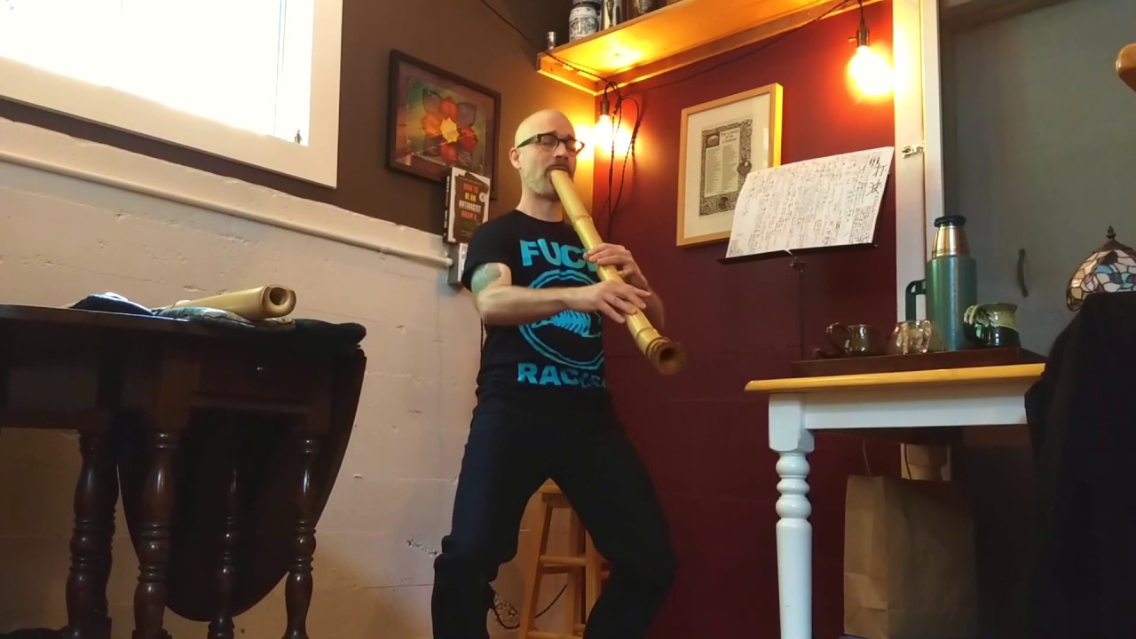 "Mandrake Walks" by Cornelius Boots, bass shakuhachi (Taimu/jinashi ...