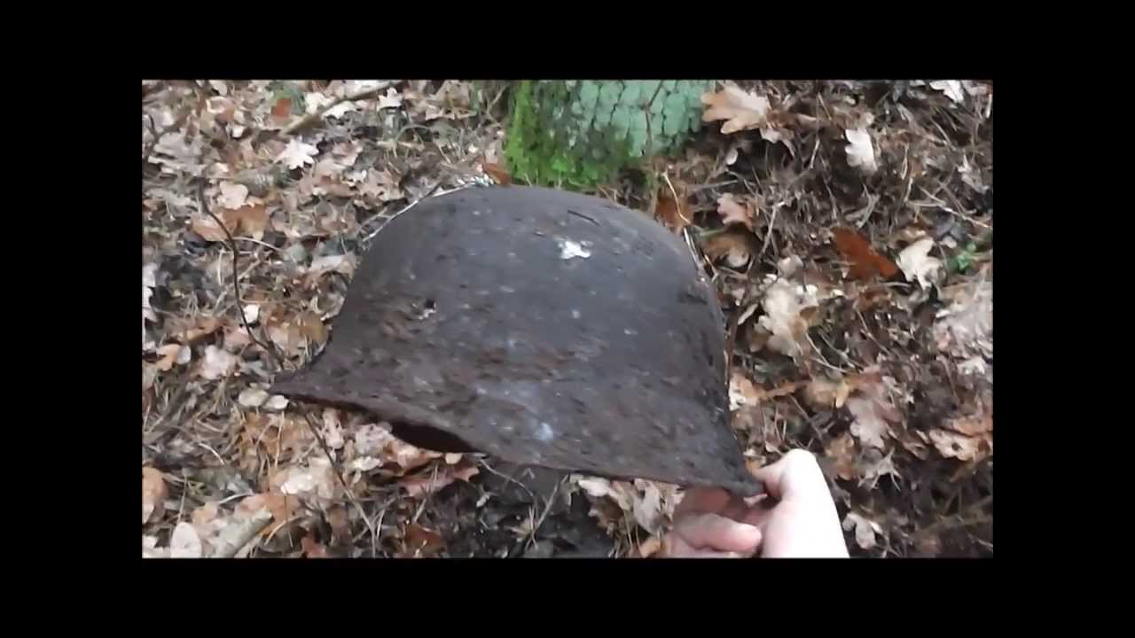 WW2 Relikte Teil 65 : Überreste der Wehrmacht neben einem kleinen ...