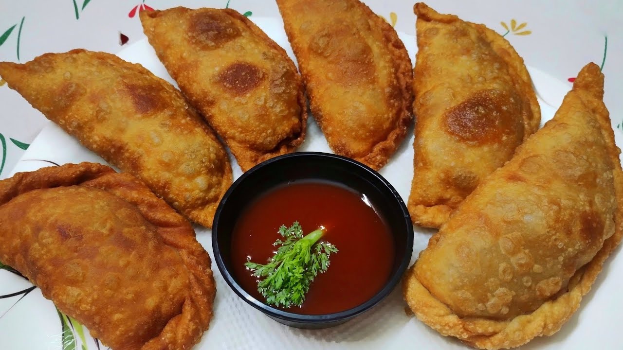 Chicken Sha Phaley North Indian Street Food ~ Tibetan Dish - YouTube