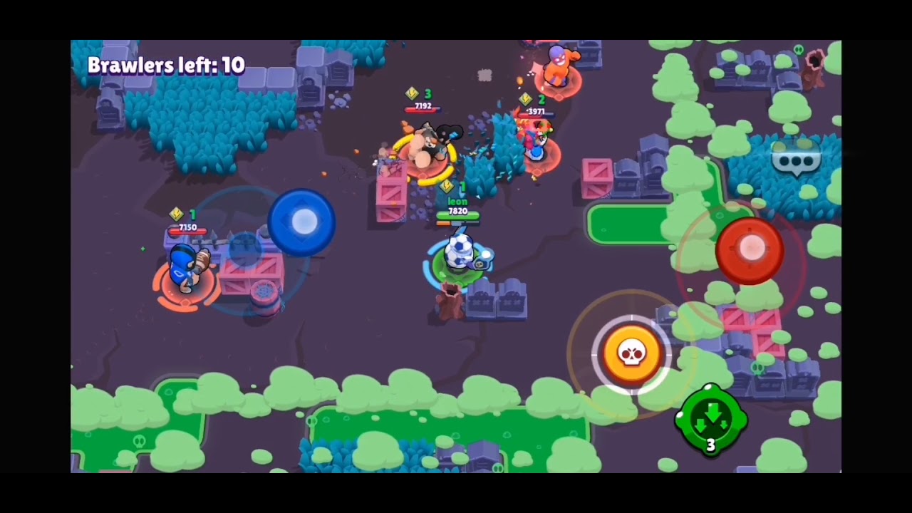 Teaming in Brawl stars - YouTube