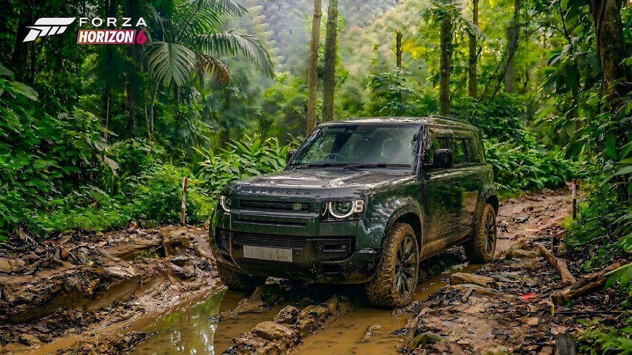 LAND ROVER DEFENDER | OOF-ROADING | EXTREME RIVER CROSSING EVER | FORZA ...
