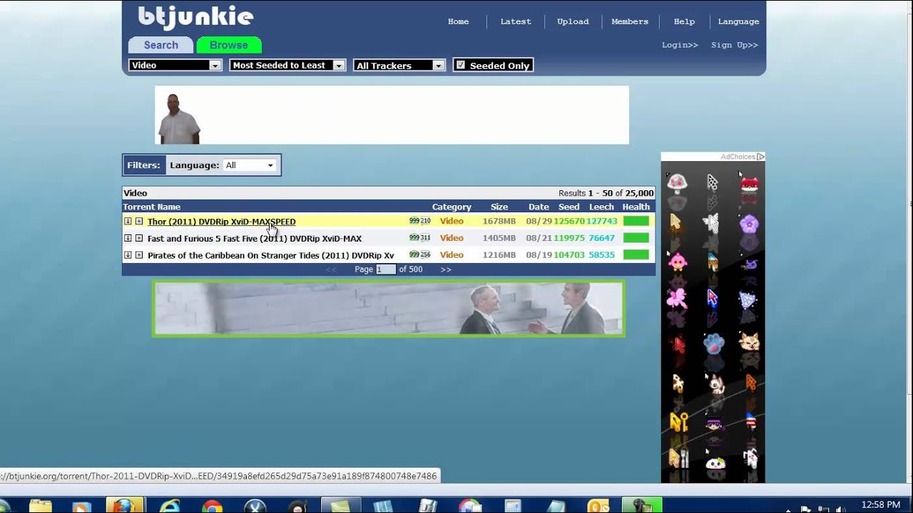 btjunkie - YouTube