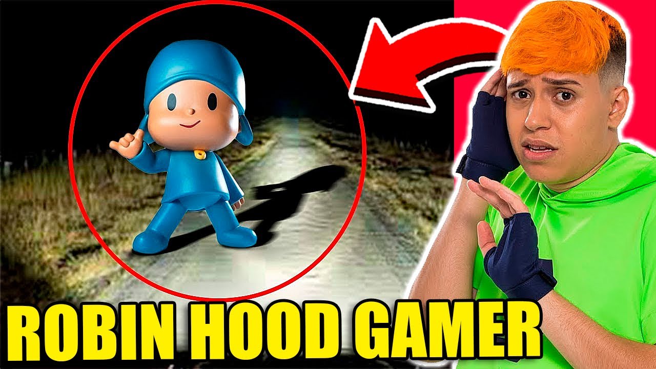 5 Youtubers Que Capturaram Pocoyo Em Câmeras (Robin Hood Gamer, Geleia ...