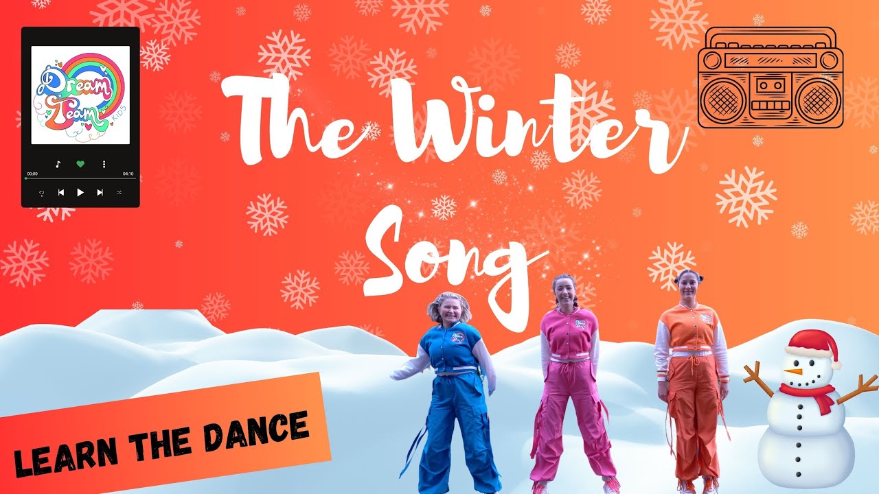 Learn The Dance | The Winter Song - Dream Team Kids | Kids Dance Class ...