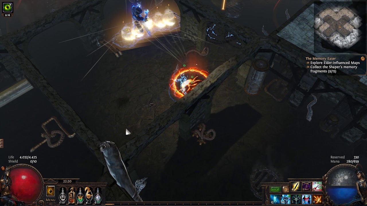 Path Of Exile - Abyss League - Elder Guardian - The Eradicator - YouTube