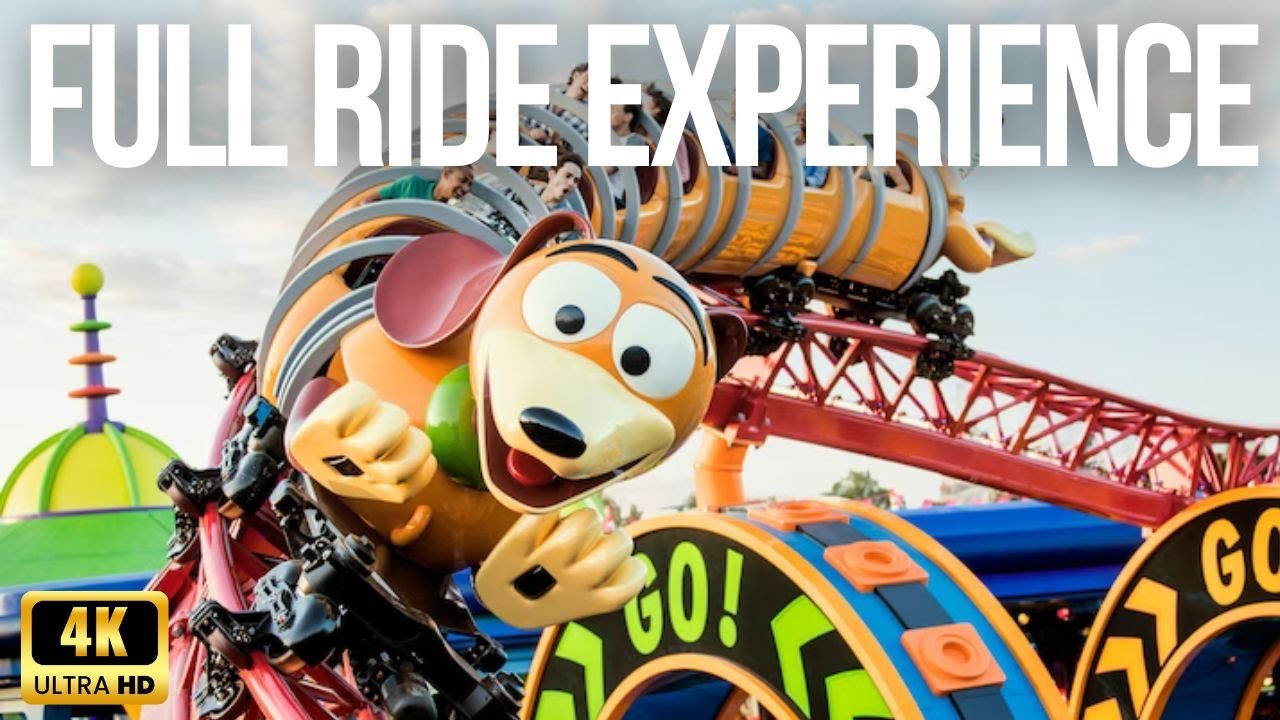 Slinky Dog Dash 2024 Full Ride in 4K | Disney Hollywood Studios - YouTube