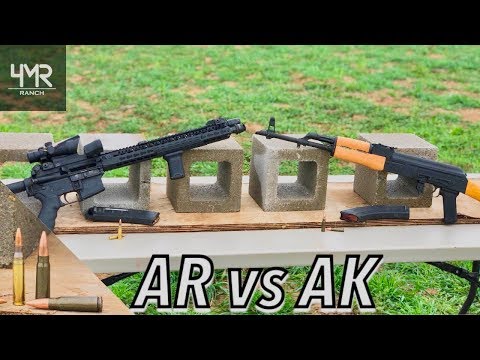 AR-15 vs. AK-47 - YouTube