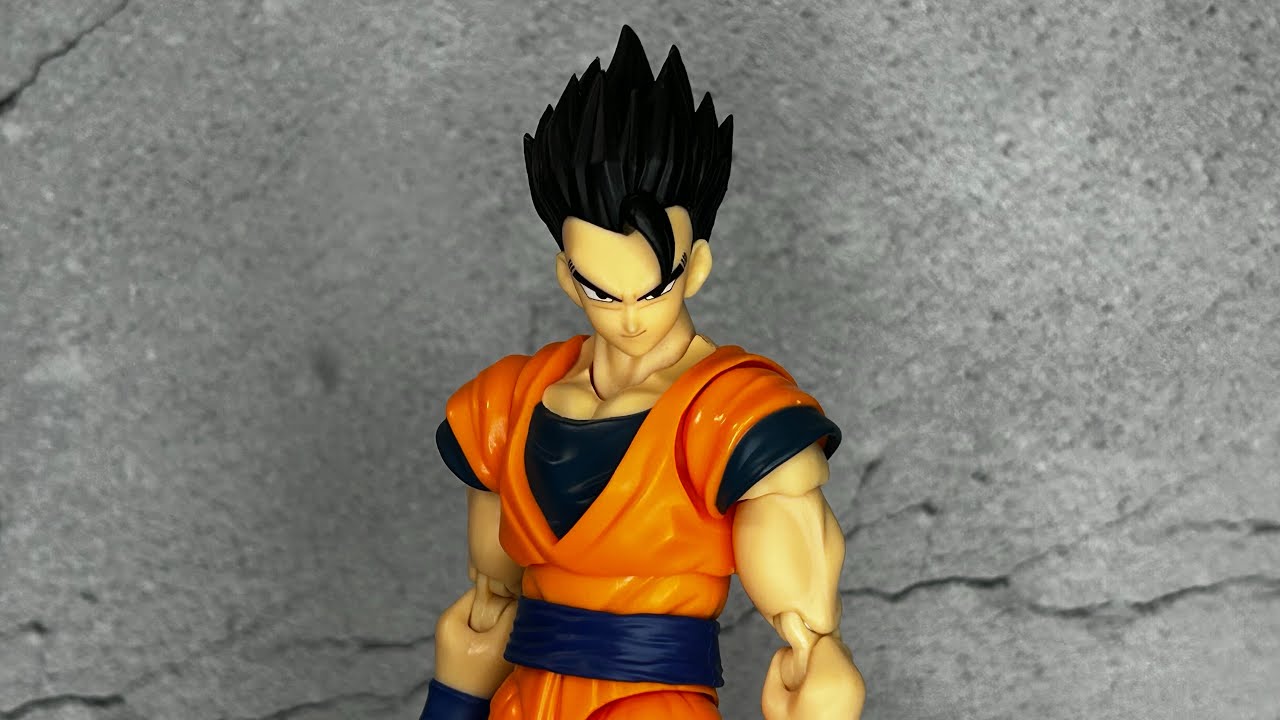 S.H. Figuarts Ultimate Gohan headswap - YouTube
