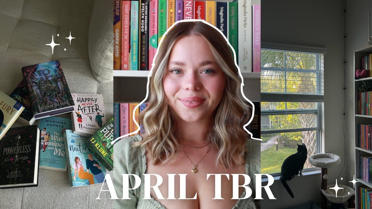 April TBR 🍓📚🌼🌿 - YouTube