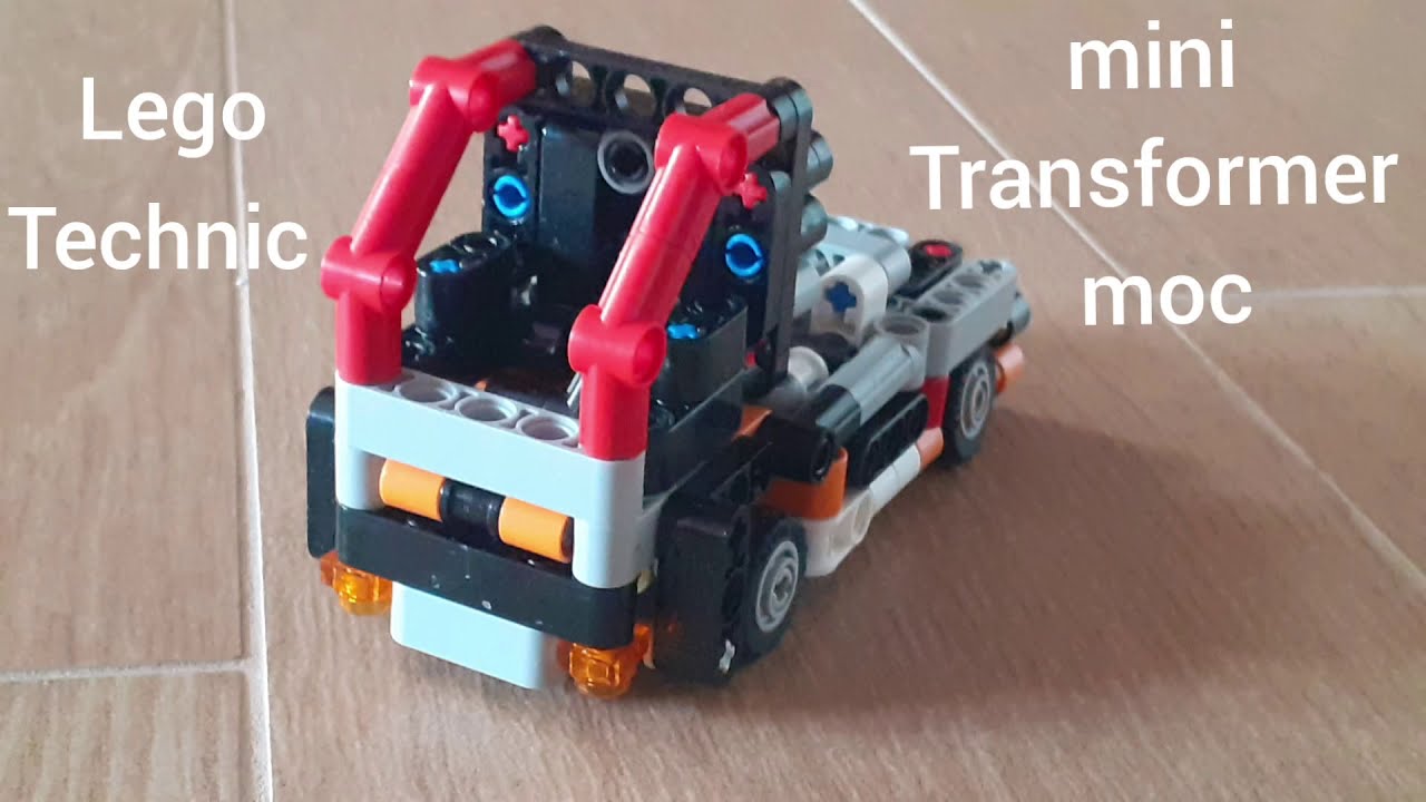 Lego Technic mini Transformer moc - YouTube