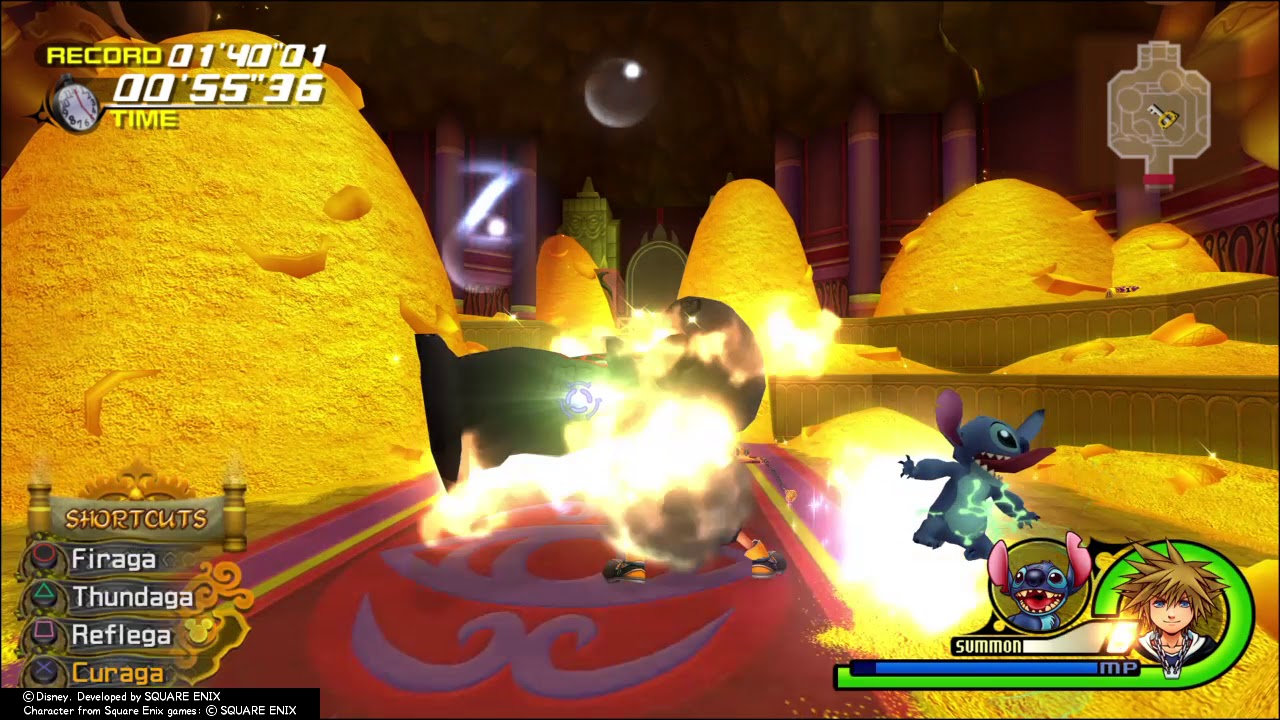 KH2 Final Mix ~ Fast Summon Levelling Exploit - YouTube