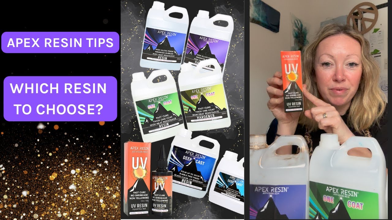 Apex Resin Tips - Which Resin Is Best For Your Art Project? #resin # ...