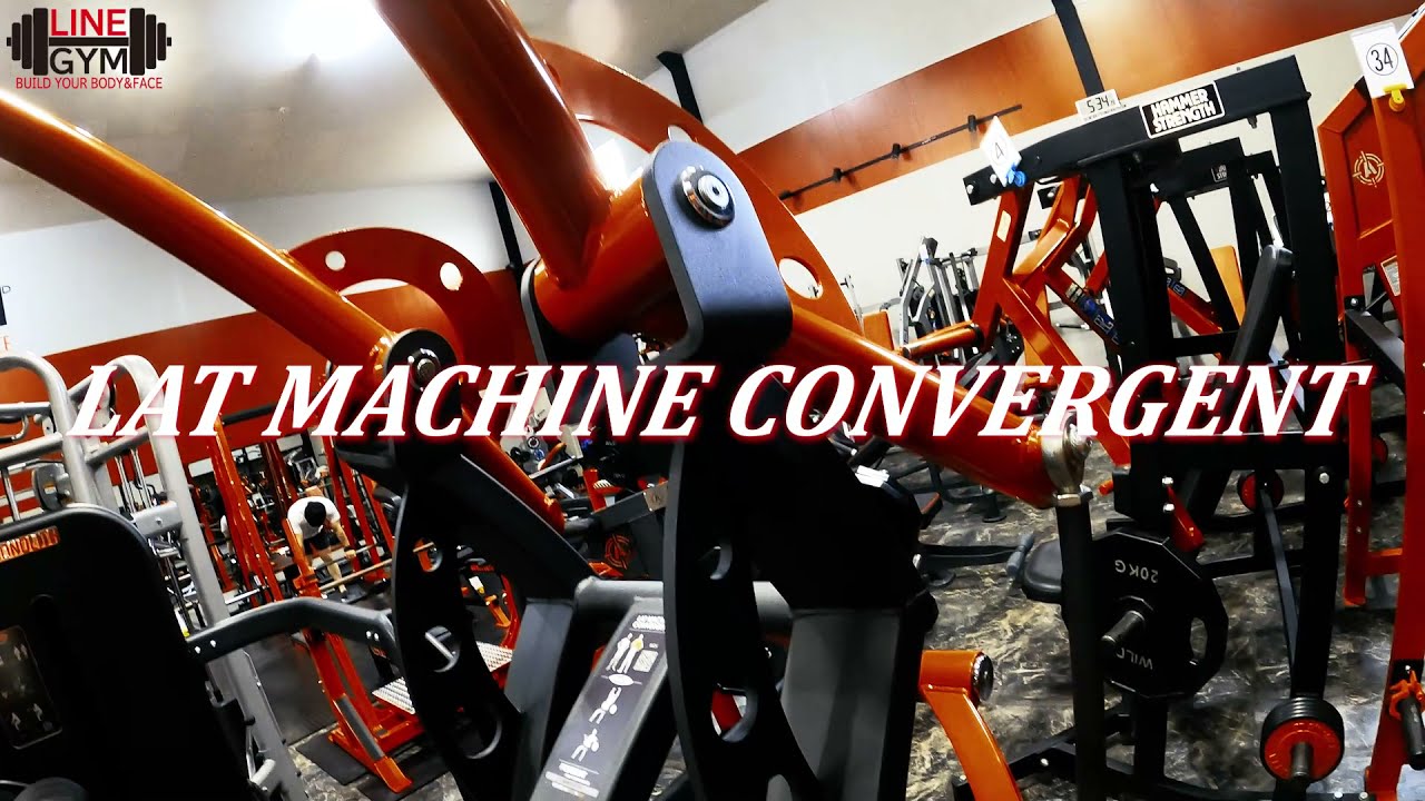 LAT MACHINE CONVERGENT - Panatta Sport - YouTube