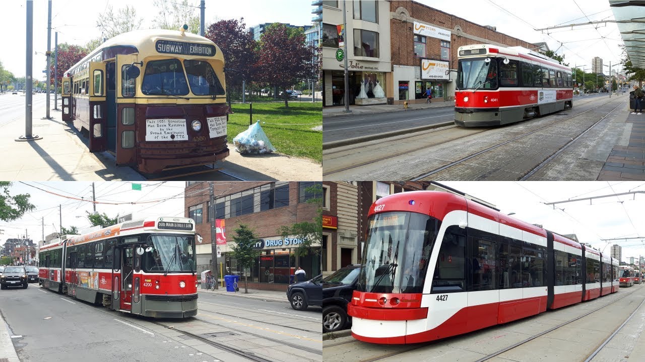 TTC Streetcars Compilation - YouTube