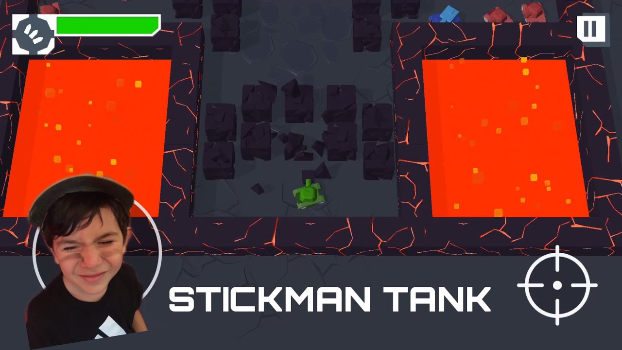 STICKMAN TANK | Niveles de lava | Ep.2 | Toro juega - YouTube