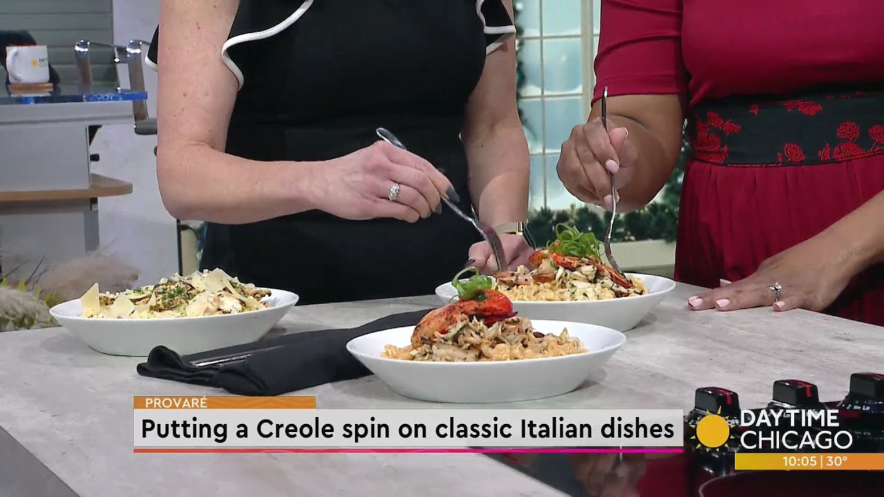 Putting a Creole spin on classic Italian dishes - YouTube