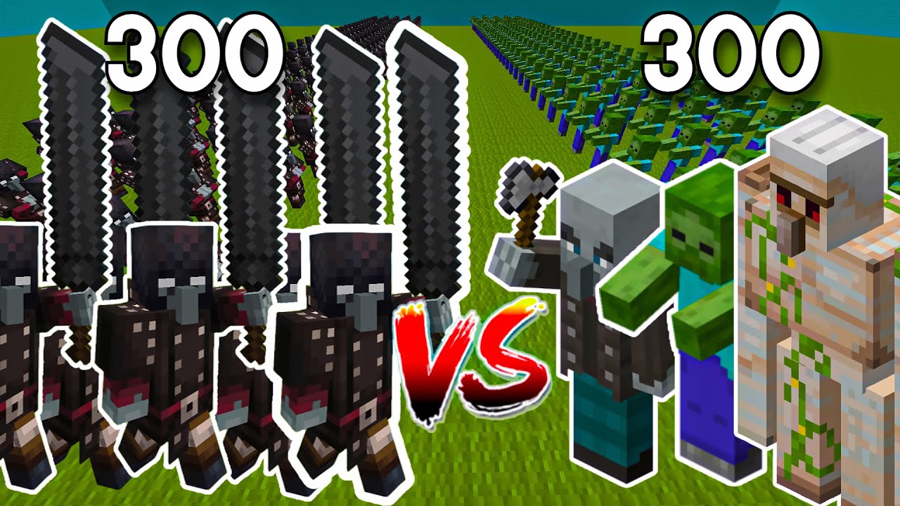 EXECUTIONER vs RANDON MOBS | Minecraft Battle - YouTube