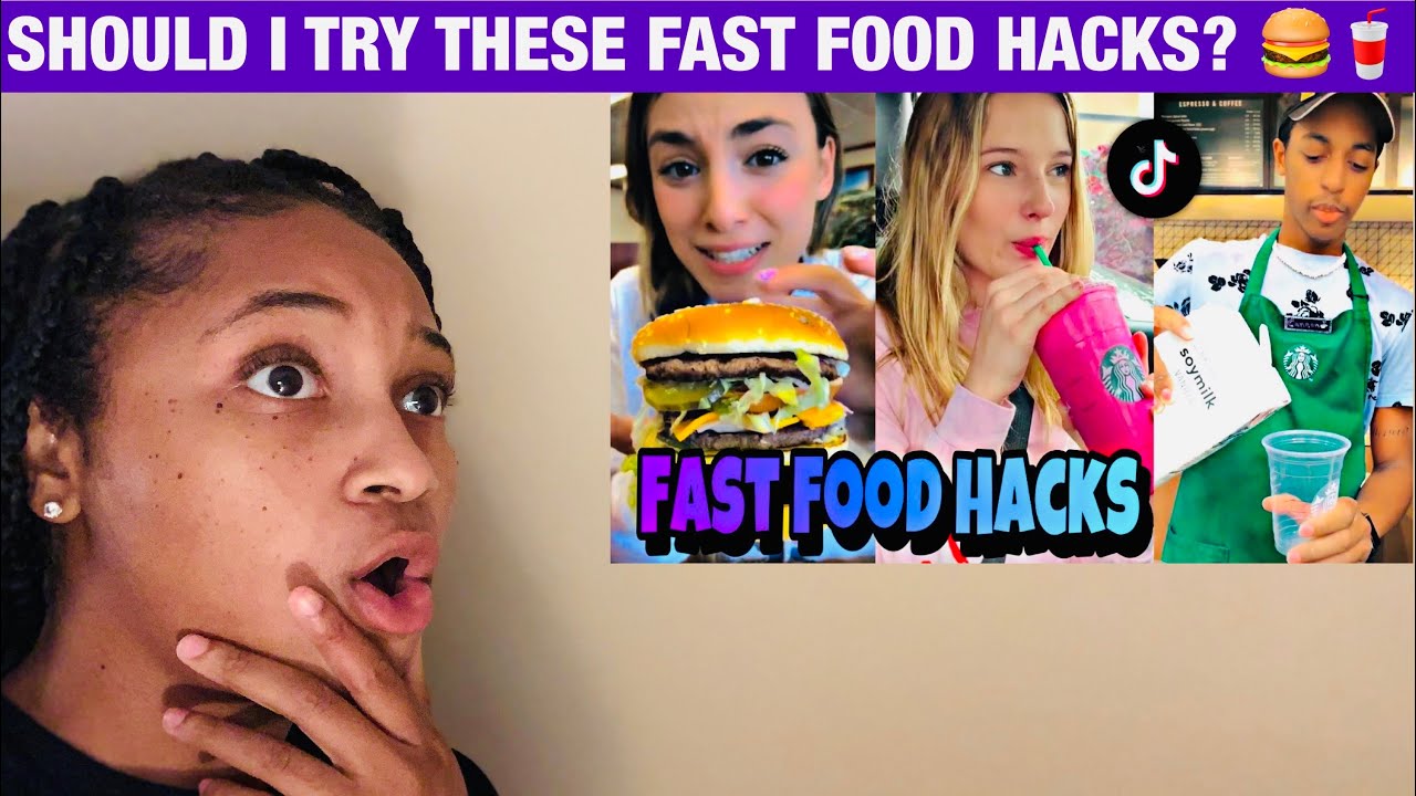 FAST FOOD TIKTOK HACKS reaction - YouTube