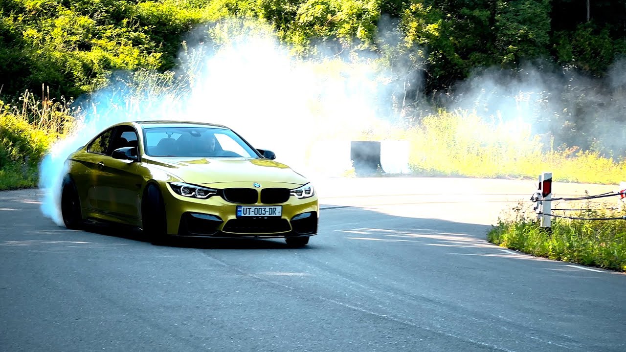 BMW M4 Crazy Mountain Drift! Rough Test Drive! - YouTube