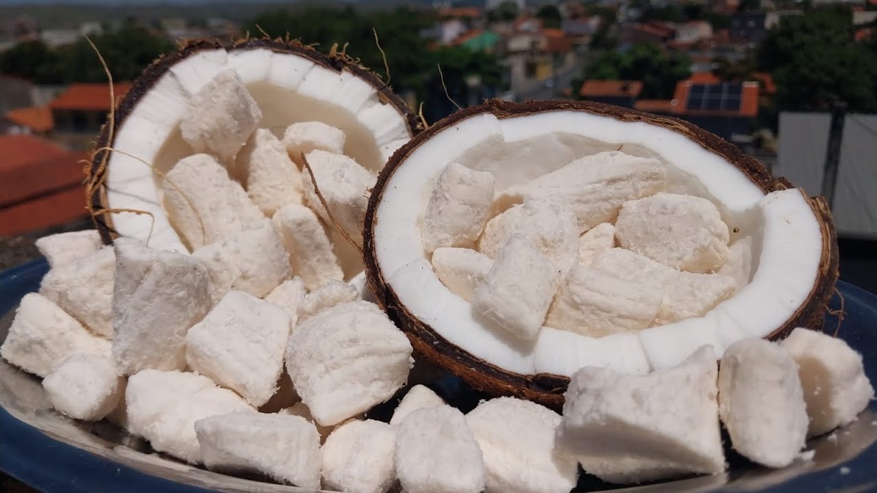 BALA DE COCO QUE DERRETE NA BOCA - YouTube