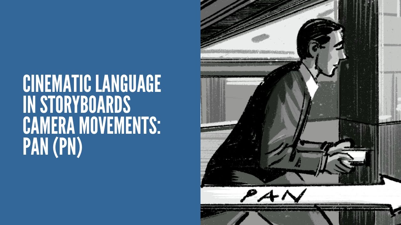 25 | CINEMATIC LANGUAGE IN STORYBOARDS | CAMERA MOVEMENTS | PAN (PN) # ...