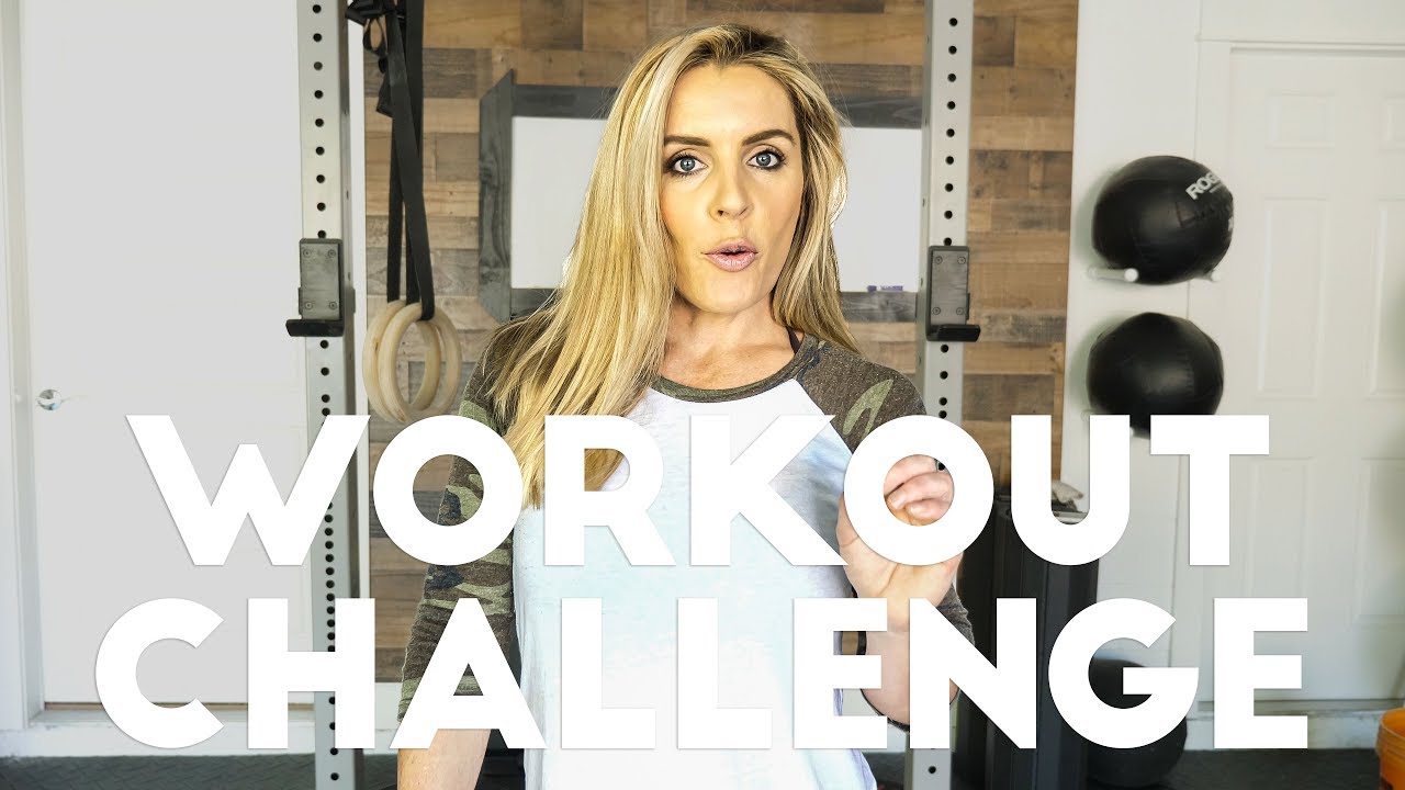 30 Day Fitness Challenge | Sarah Grace Fitness - YouTube