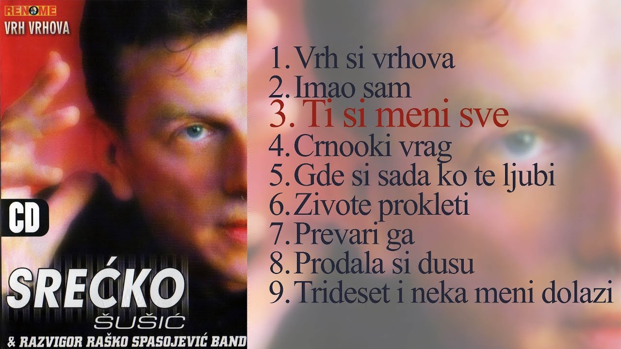 Srecko Susic - Ti si meni sve (Audio 2007) - YouTube