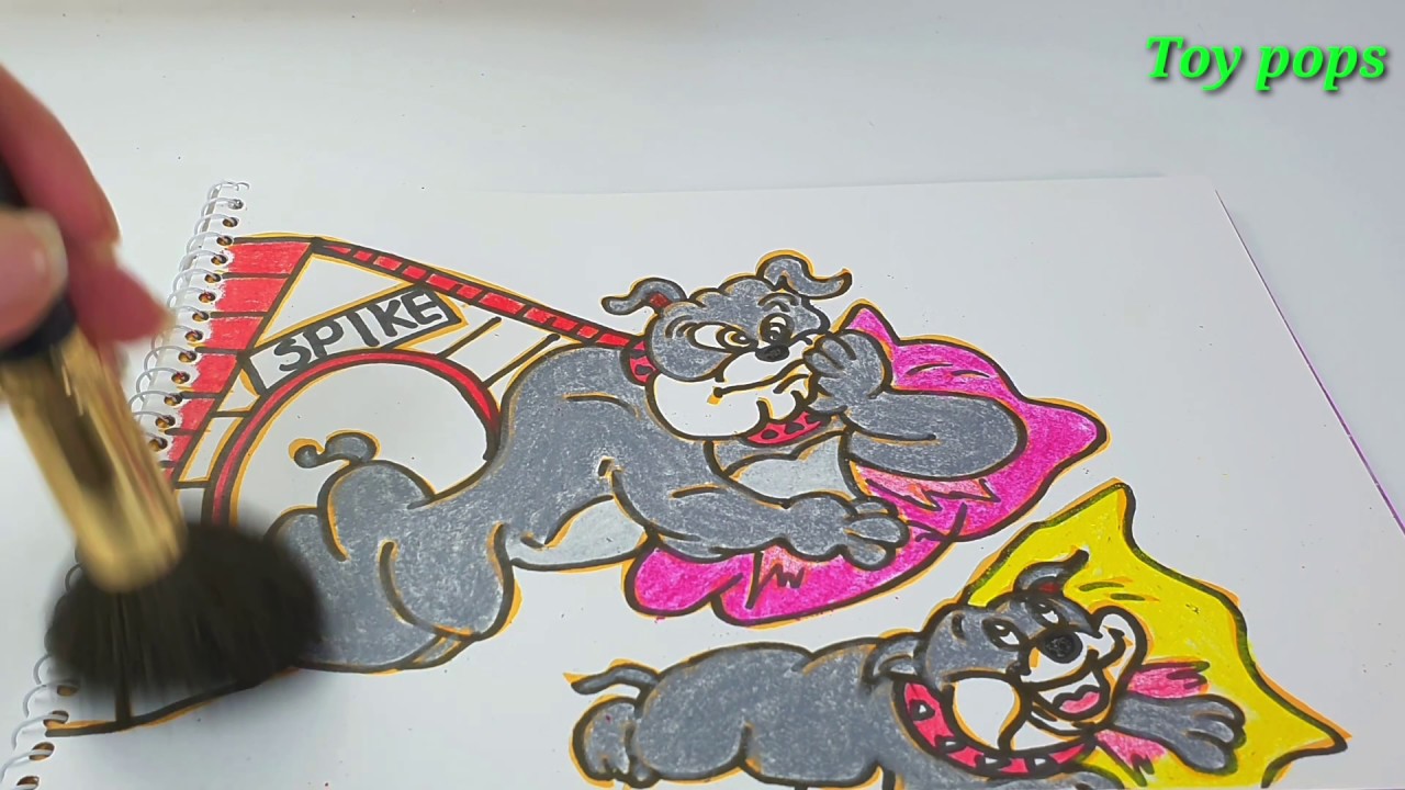 Tom and Jerry / Spike and Tyke[coloring &drawing ]톰과제리 / 스파이크 와 타이크[그림 ...