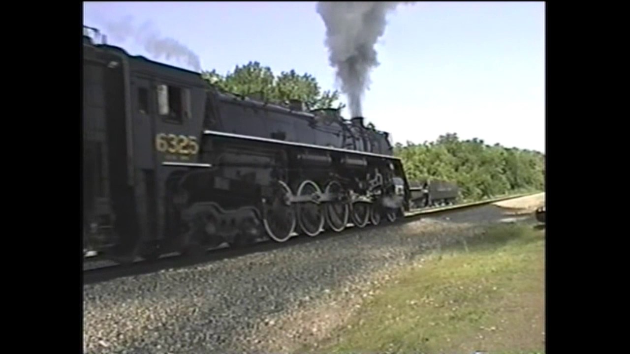 OHIO CENTRAL SPECIAL PASSENGER TRAIN includes 4 8 4 Northern#6325 and ...