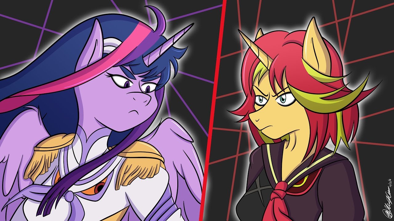 Sketchy Draws Mlp X Kill La Kill Youtube 9115
