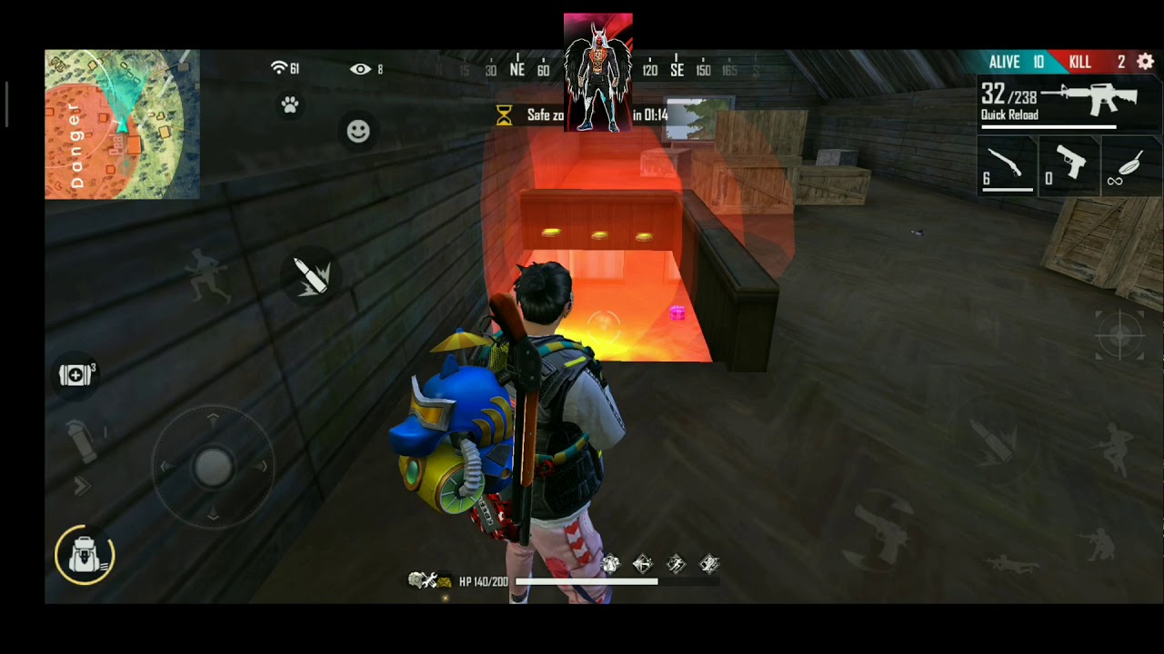 mine bomb setting trick | free fire - YouTube