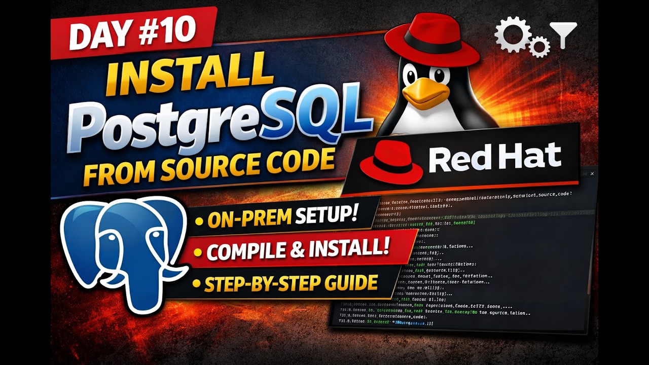 🎯PostgreSQL Source Code Installation on 📚 Red Hat Enterprise Linux | 📢 ...