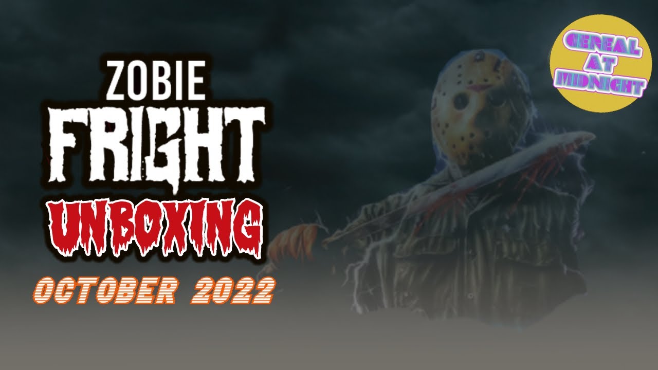 Zobie Fright October 2022 Unboxing - YouTube