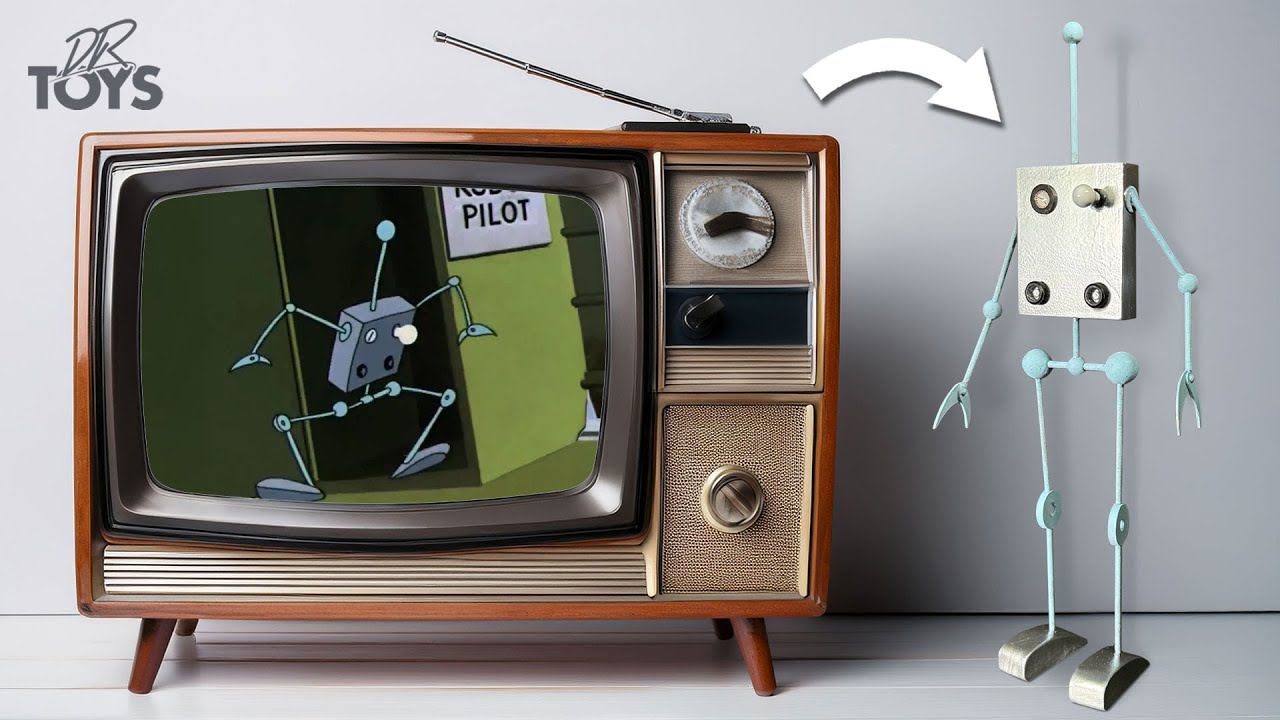 I Made This Scratch Built Robot From a Vintage Bugs Bunny Cartoon - YouTube