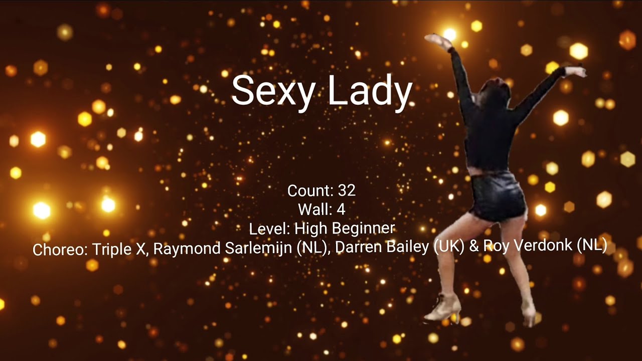 Sexy Lady Line Dance Demo - YouTube