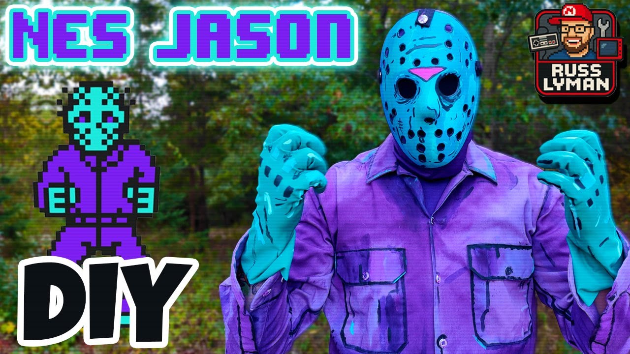 DIY NES Jason Cosplay | Friday the 13th Nintendo Costume Build - YouTube