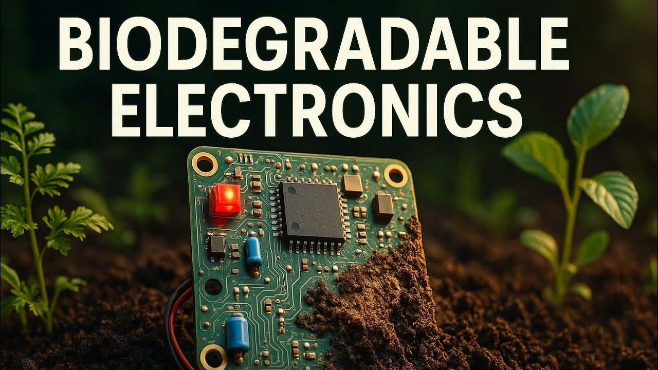 Biodegradable Electronics: Goodbye E-Waste - YouTube