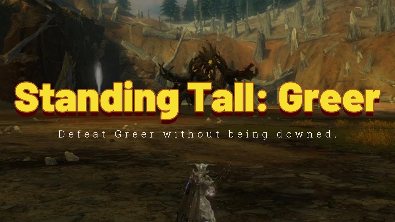 Standing Tall Greer Achievement - GW2 (Chapter 13 Balrior Peak) - YouTube