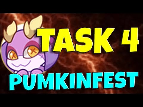 Prodigy Math Game| How to get the task 4 of Pumkinfest!!!! Plushkin pet ...
