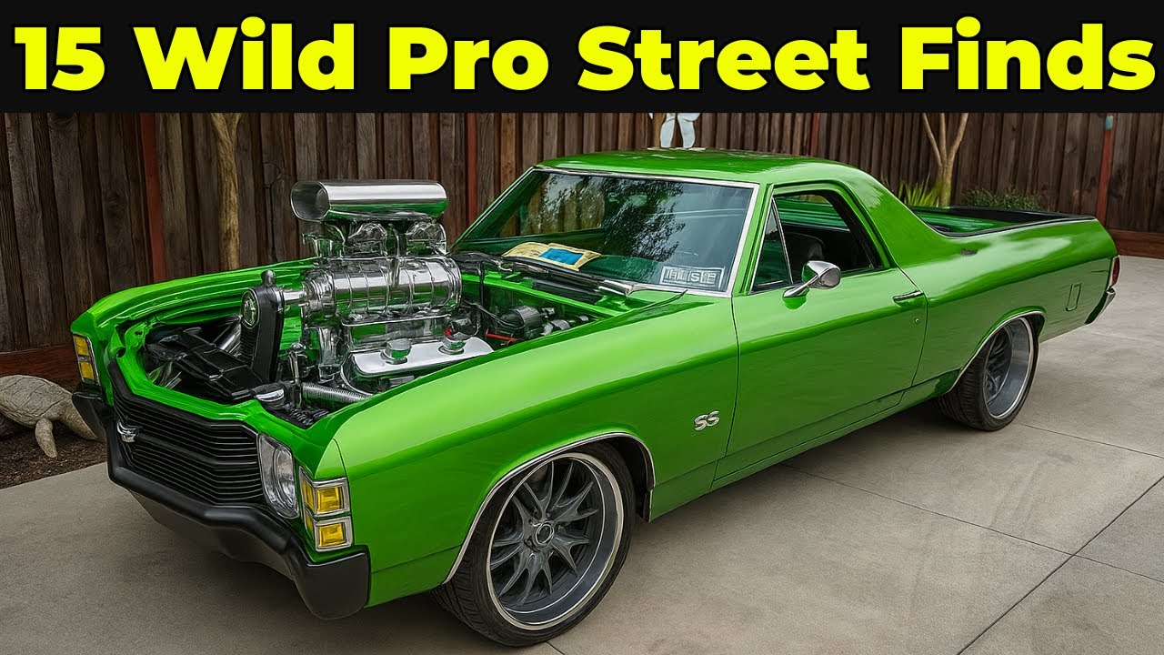 15 Wild PRO STREET Vehicles for Sale! BEASTS unstoppable!! - YouTube