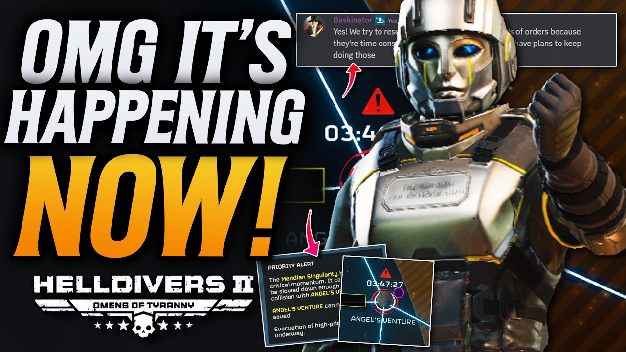 Helldivers 2 OMG It's Happening! Angels Venture Meets Its END! - YouTube