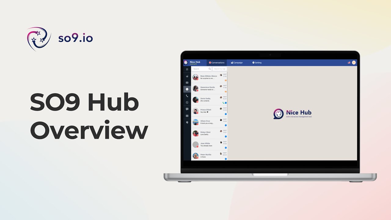 SO9 Hub Overview | SO9 Hub - YouTube