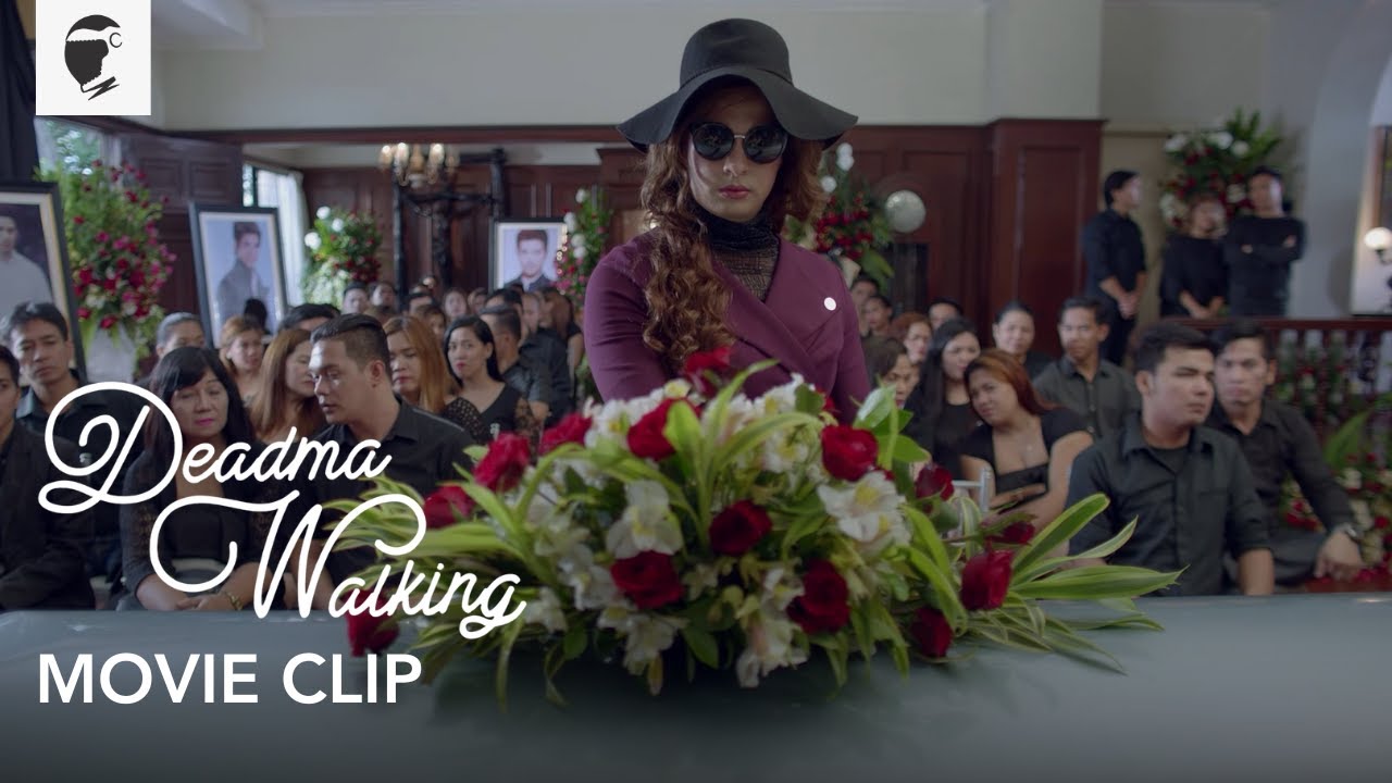 A disguised John listens to eulogies at his own fake funeral | Deadma Walking (2017) - YouTube