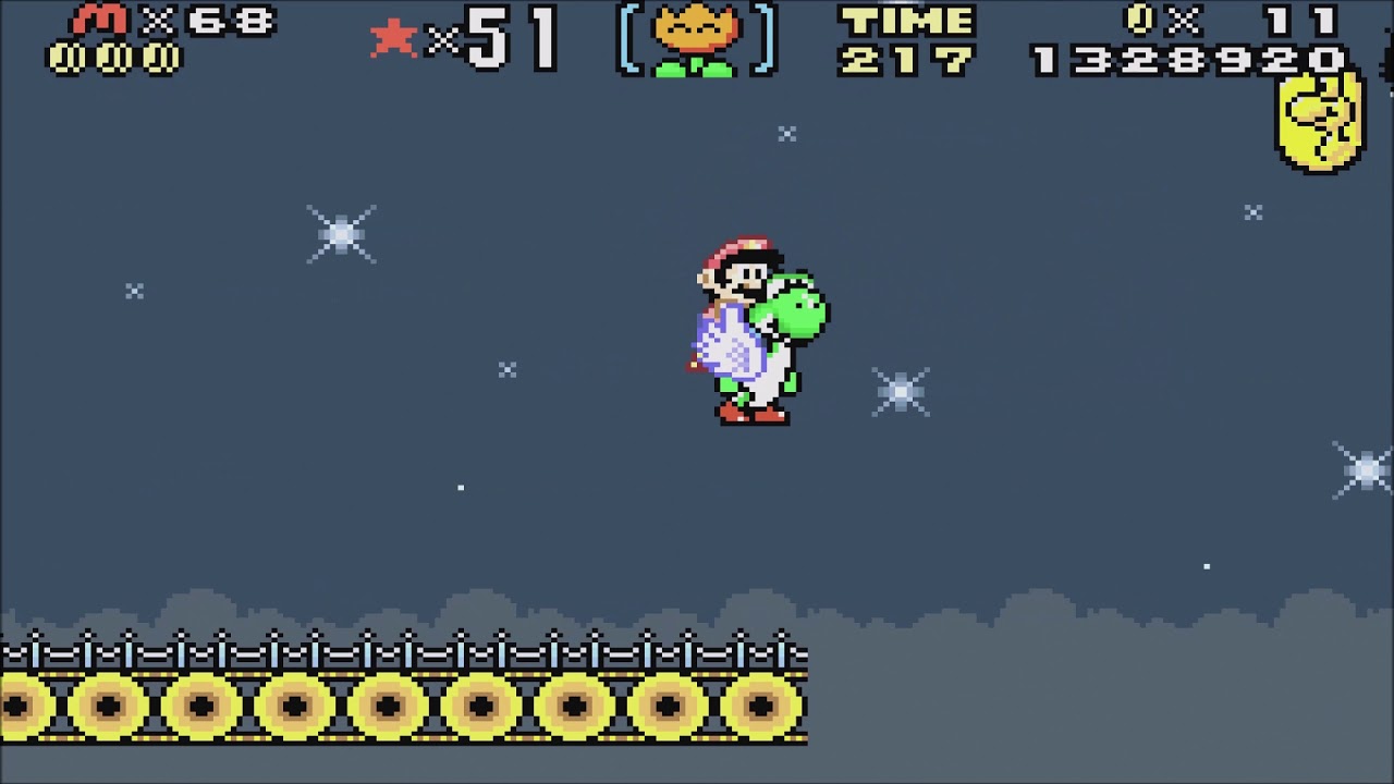 Super Mario World: Super Mario Advance 2 - Cheese Bridge Area - Normal ...